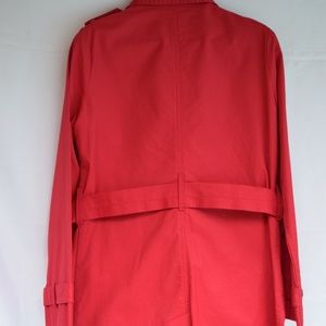 GAP | Jackets & Coats | Gap Red Raincoat With Removable Belt S | Poshmark